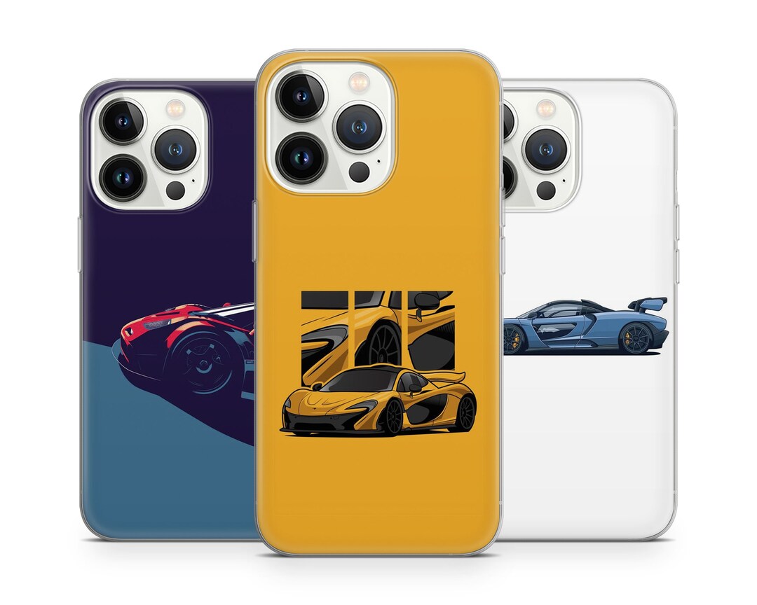 F1 Sienna Auto Phone Case Supercar Cover Sports Car Art for iPhone 15 ...