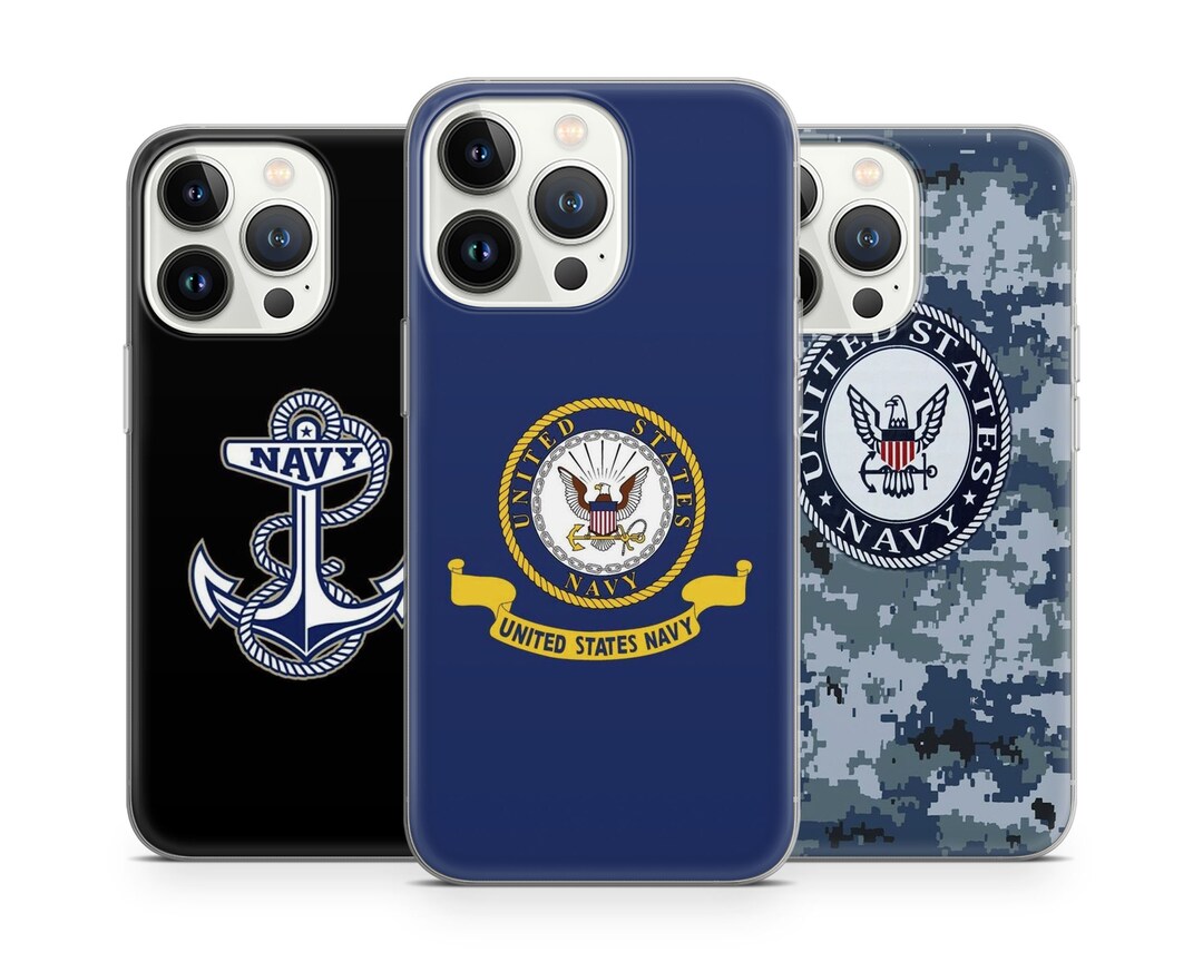 US Navy Nautical Phone Case Patriotic Navy Veteran Cover for iPhone 15 ...