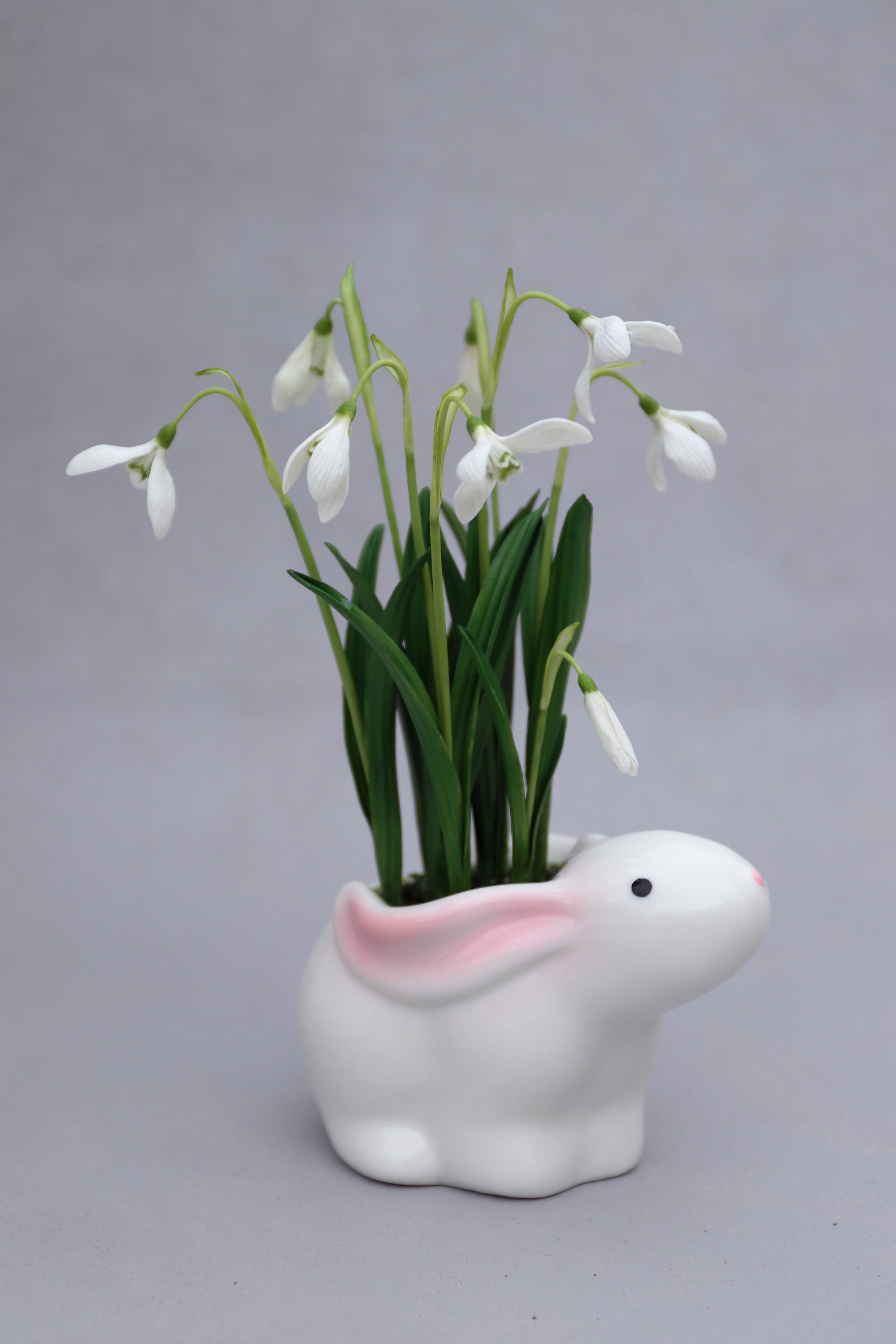 Snowdrops, Spring Flowers, Real Touch Flowers, Realistic Spring Flowers ...