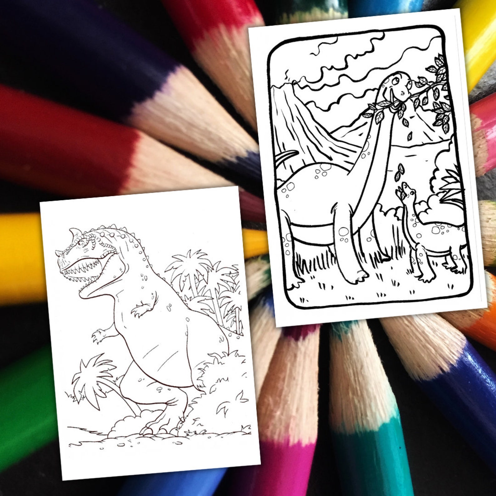 220 DINOSAUR Coloring Pages. Dinosaur Kids Coloring Book. Dinosaur ...