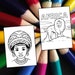 30 AFRICA Coloring Pages. Cartoon Coloring Book for Kids. Printable ...