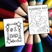 30 FATHER'S DAY Coloring Pages. Cartoon Coloring Book for Kids ...