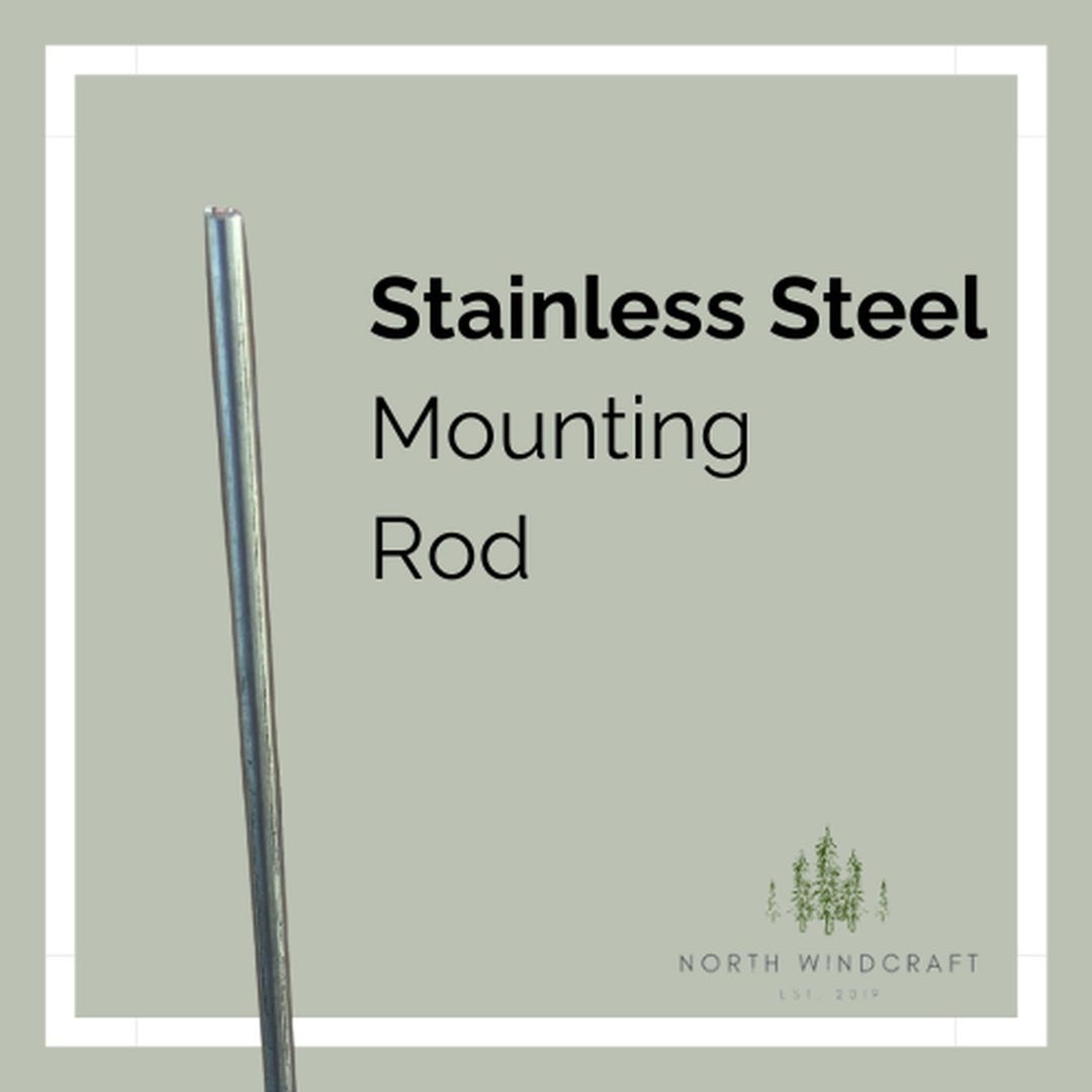 Stainless Steel Mounting Rod - Etsy