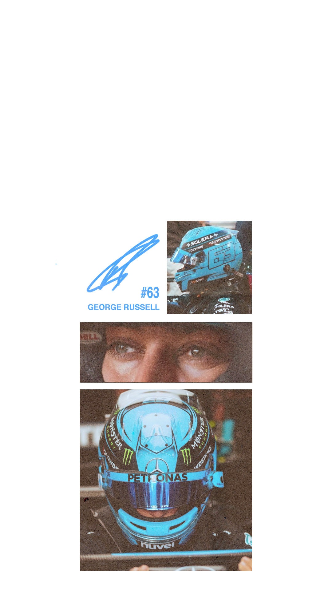 George Russell Formula 1 Wallpaper - Etsy