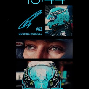George Russell Formula 1 Wallpaper - Etsy