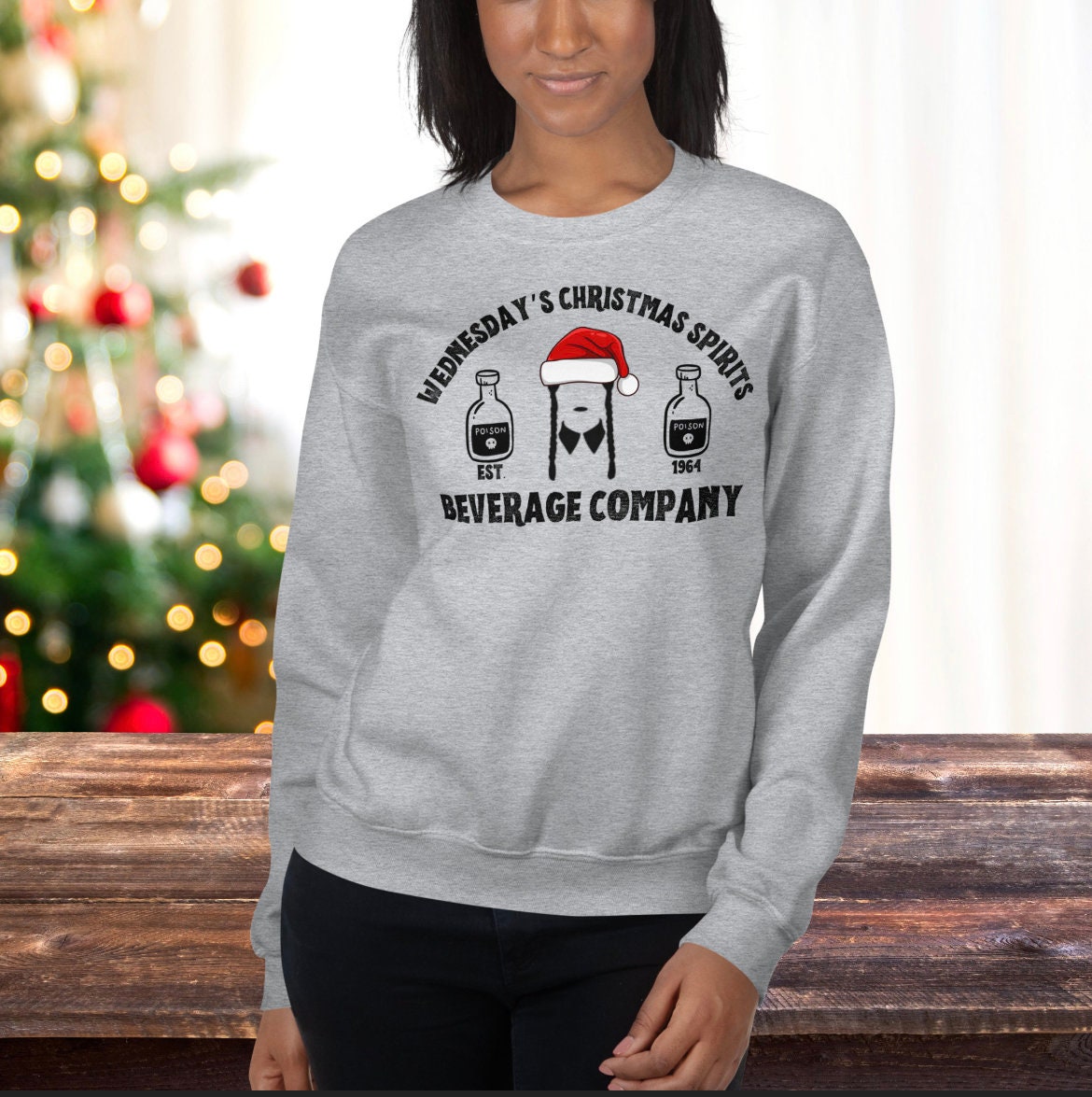 Wednesday Addams Christmas PNG and SVG - Etsy