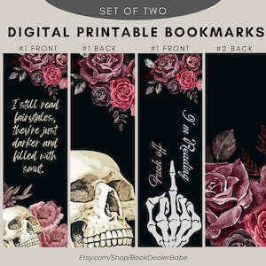 Printable Bookmarks Smut Bookmarks Dark Romance Bookmarks - Etsy