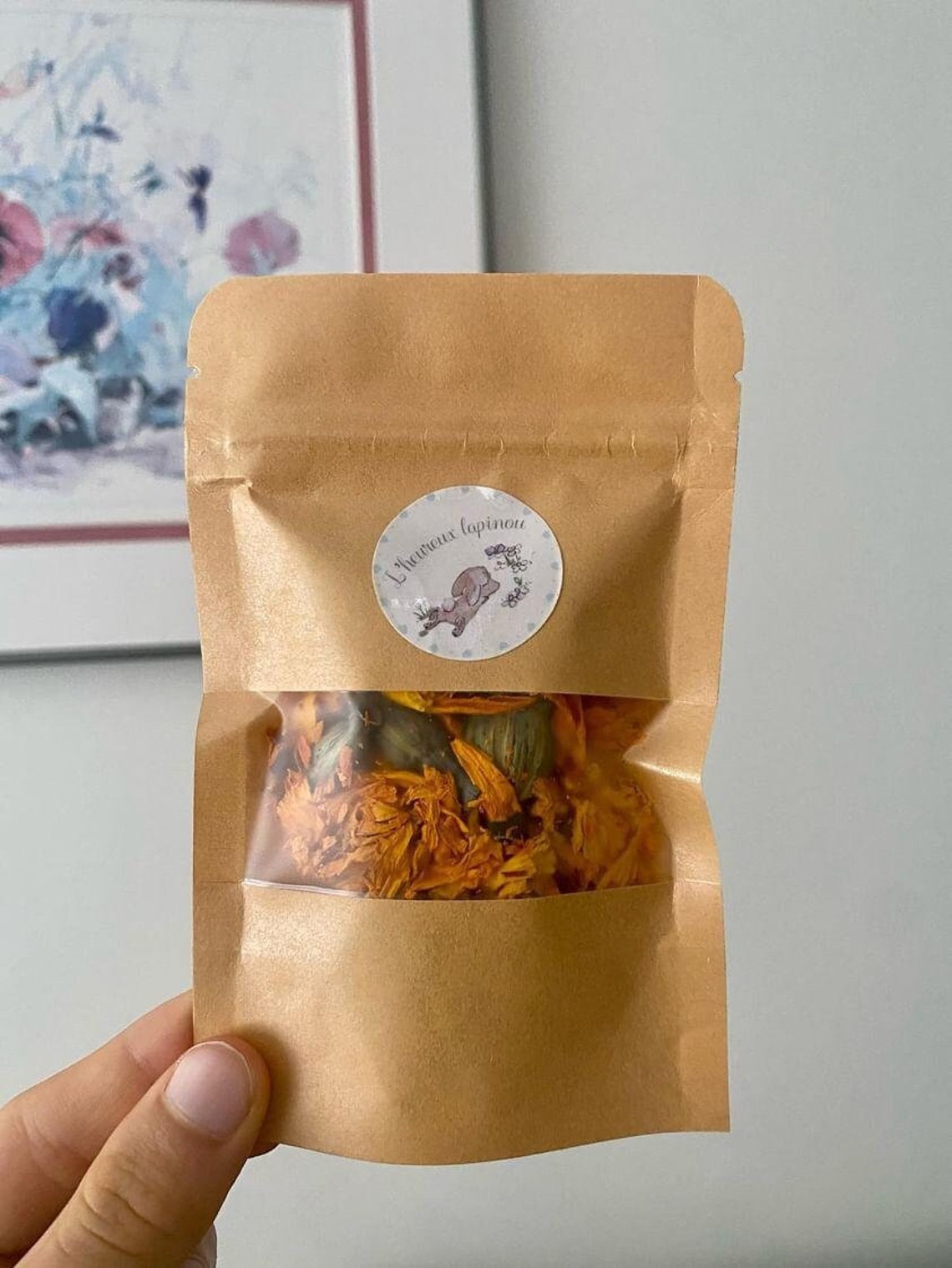 Sunny Delight Marigold, Nasturtium Organic for Pets Such as Rabbit ...