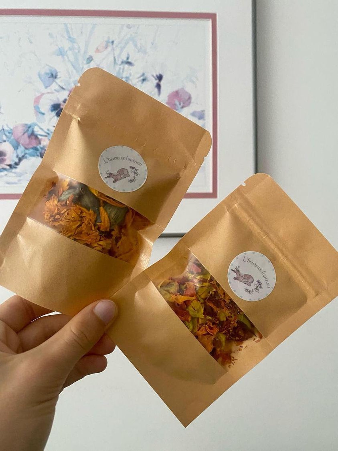 Sunny Delight Marigold, Nasturtium Organic for Pets Such as Rabbit ...