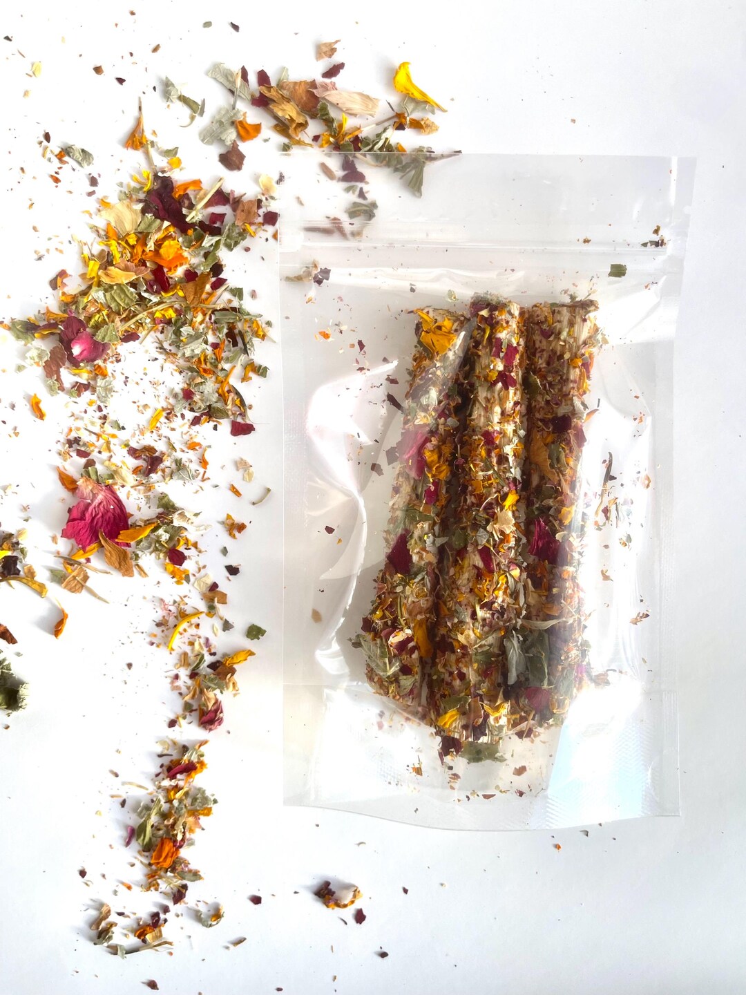 Bamboo Chew Sticks With Spring Flowers for Pets Such as Rabbit / Bunny ...