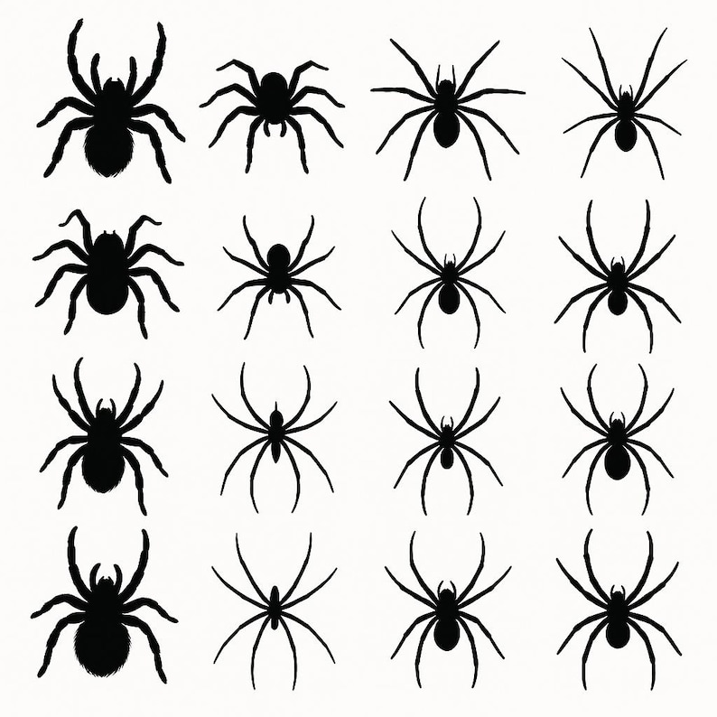 16 Spider SVG Images - Etsy