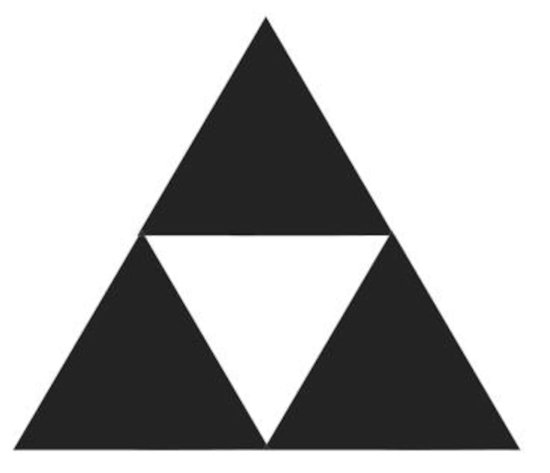 Triforce Logo SVG File - Etsy