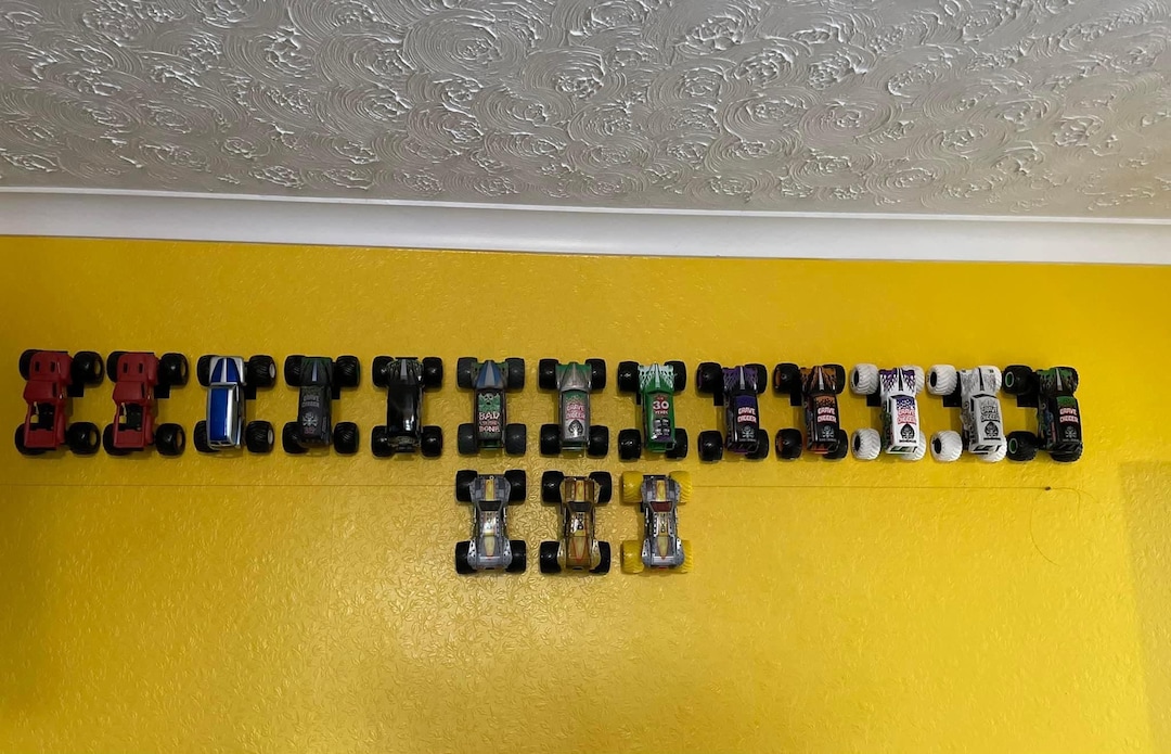 Monster Jam Truck Wall Mount - Etsy