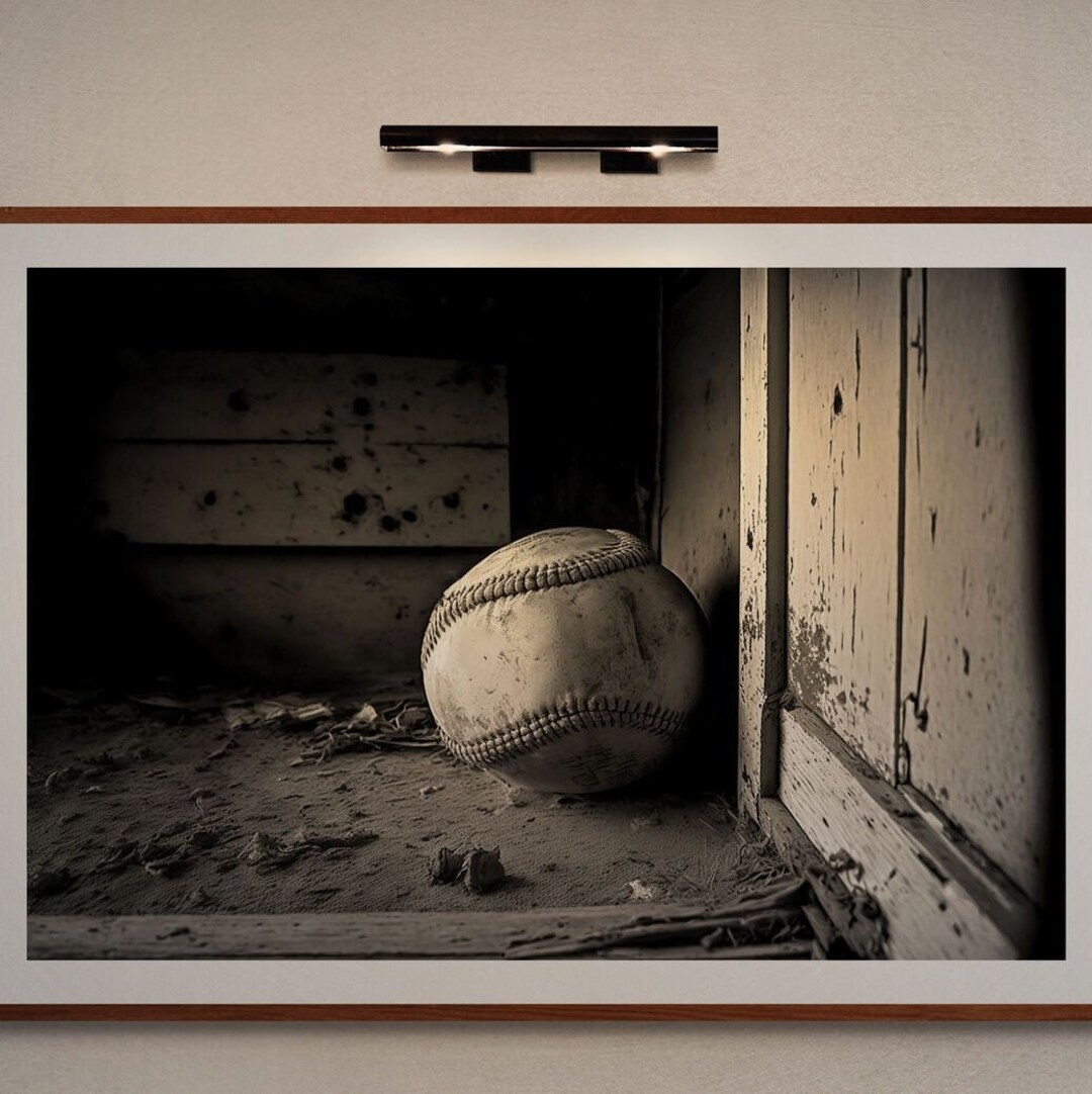Baseball Poster, Baseball Wall Art, Baseball Print, Old Baseball Ball ...