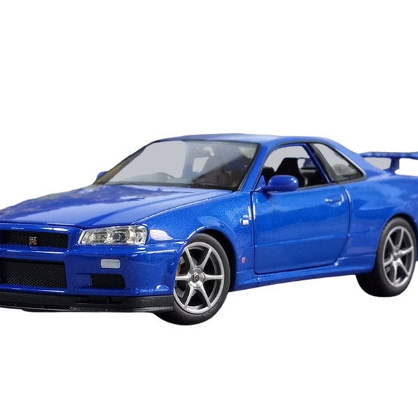 Nissan Skyline R34 Toy Car - Etsy