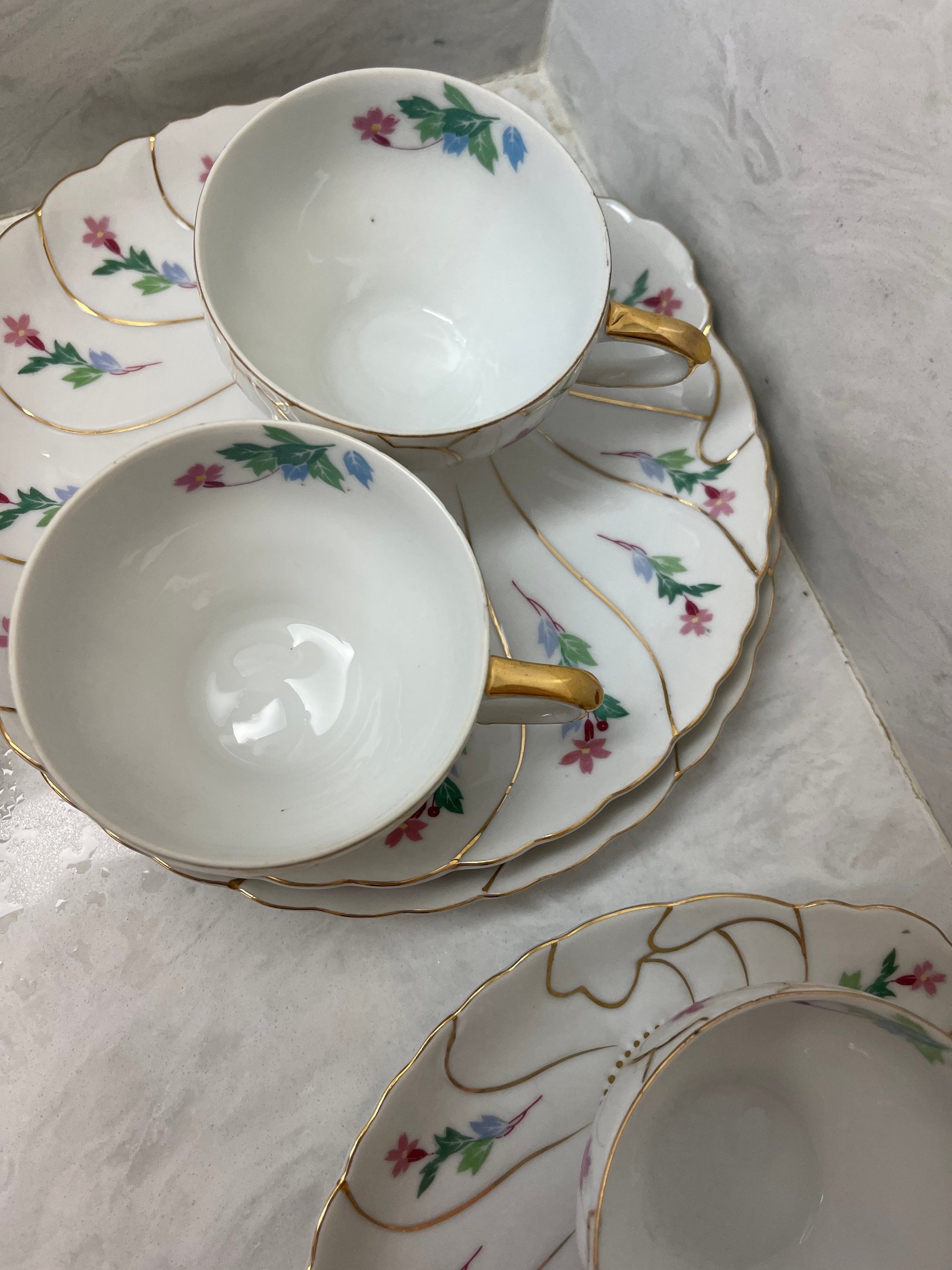 Noritake Pink Floral Japan Porcelain Collection - Etsy