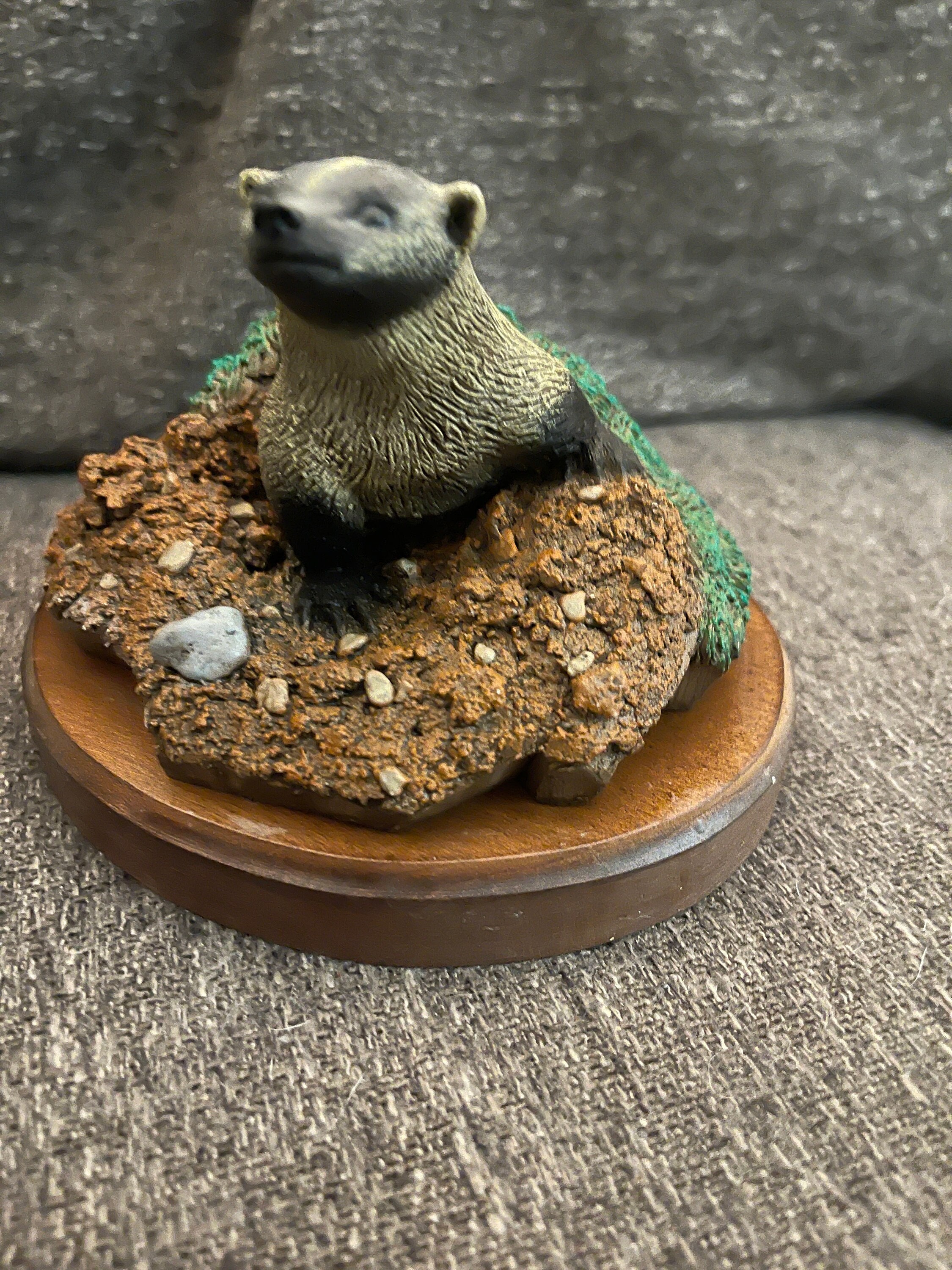 The Digger Honey Badger Figurine by Martha Carey From Essex Junction ...