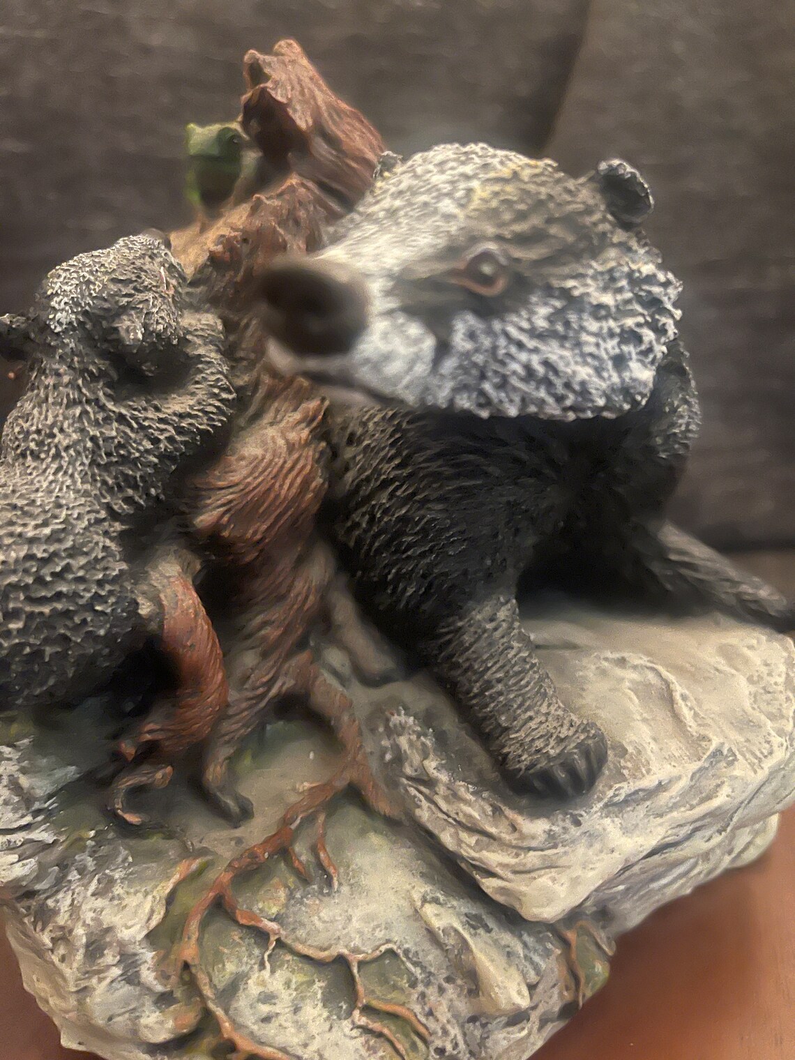 Bossons Fraser Crown Collection England "first Friends" Badger - Etsy