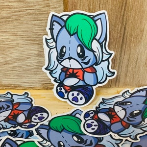 Roxy (roxanne) Security Breach FNAF Plushy Sticker - Etsy