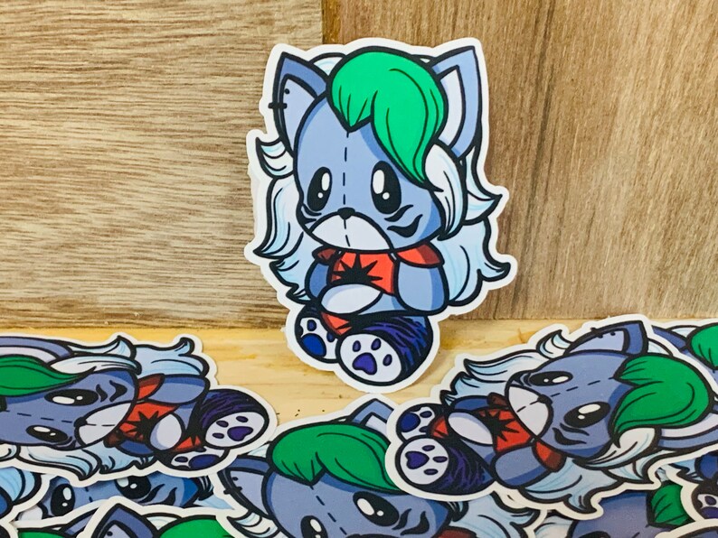 Roxy roxanne Security Breach FNAF Plushy Sticker - Etsy