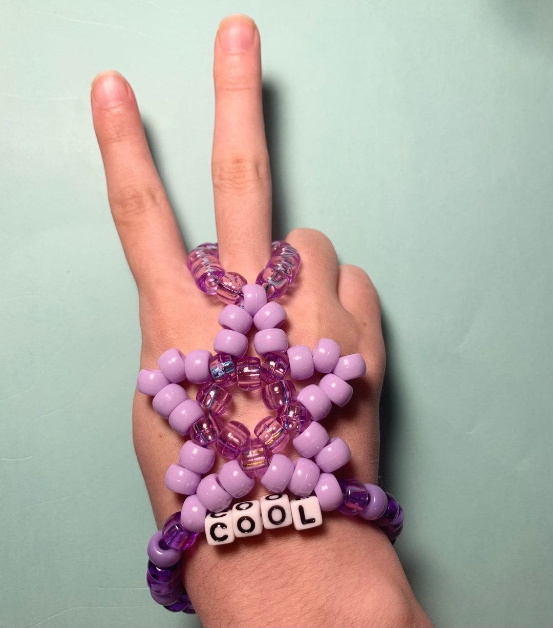 Custom Kandi Star Braclete/ring - Etsy