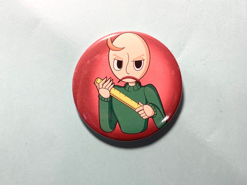 Baldi’s Basics Buttons (happy/angry) - Etsy