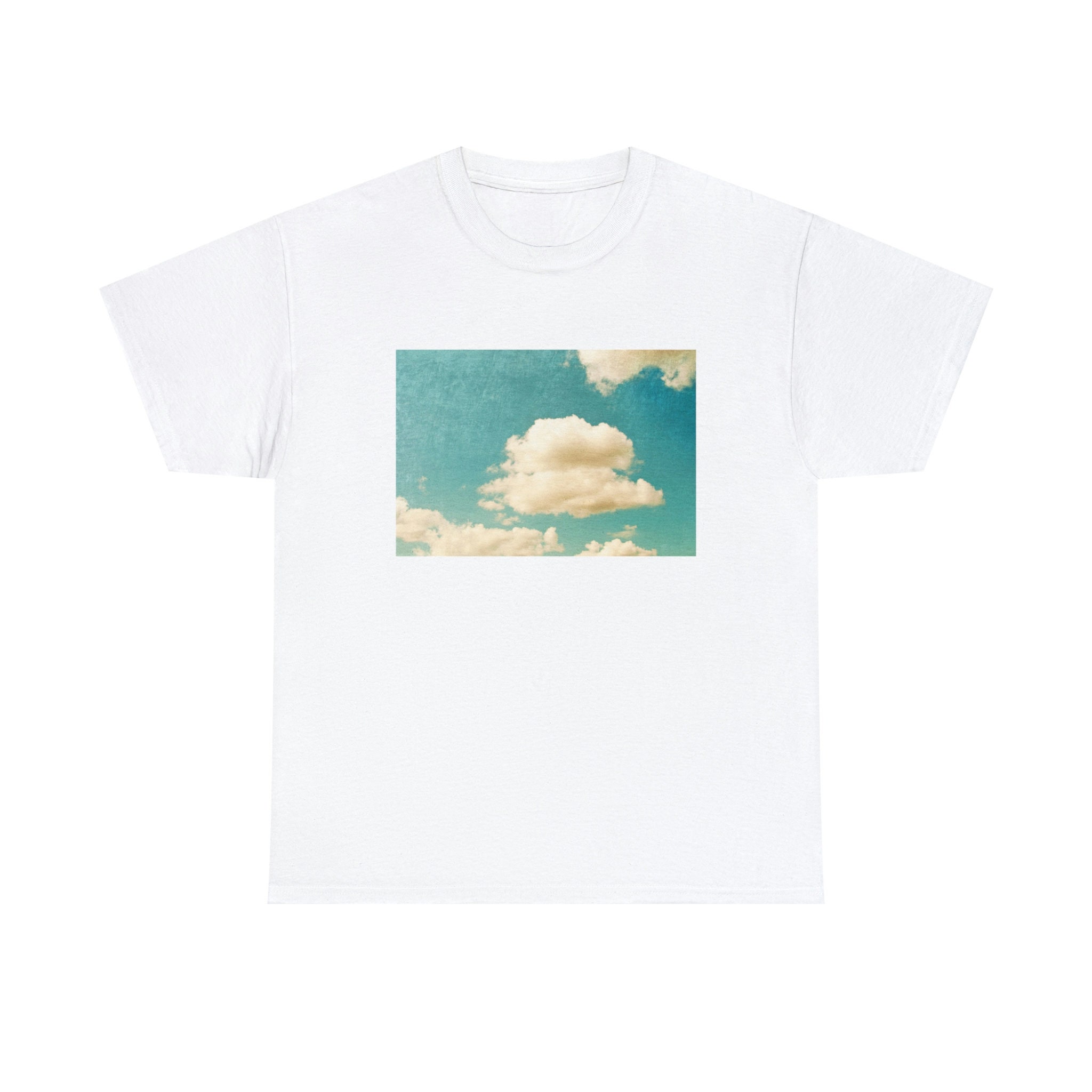 Cloud T-shirt, Cloud Old Photo T-shirt - Etsy