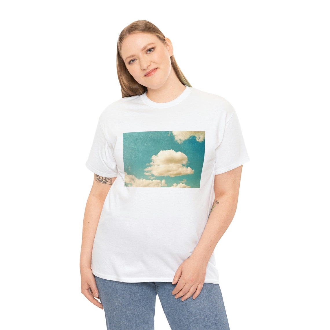 Cloud T-shirt Cloud Old Photo T-shirt - Etsy
