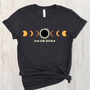 Solar Eclipse Shirt, April 8th 2024 Total Eclipse Shirt, Celestial Tee ...