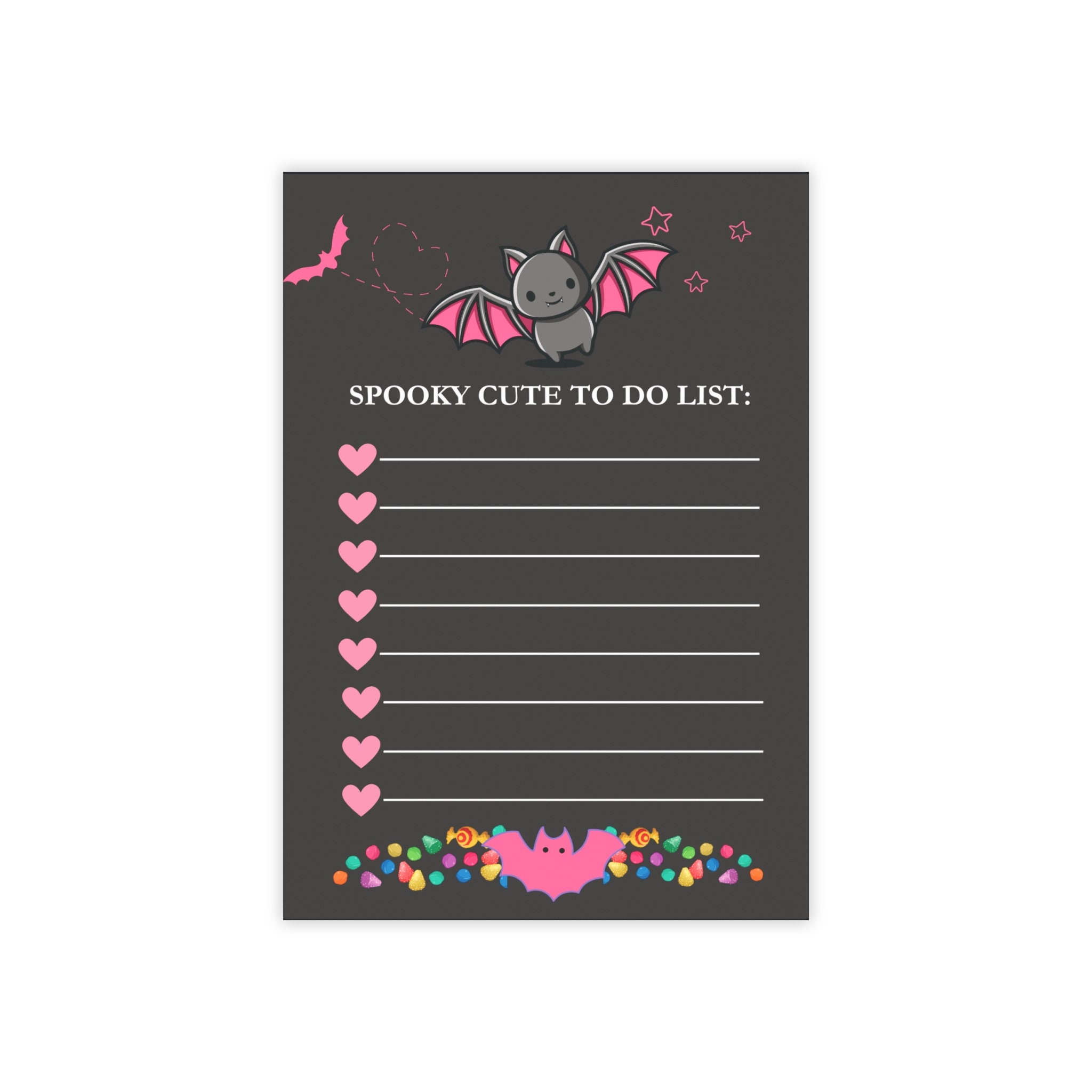Spooky Cute to Do List Sticky Notes Post-it® Note Pads, Post-it Note ...