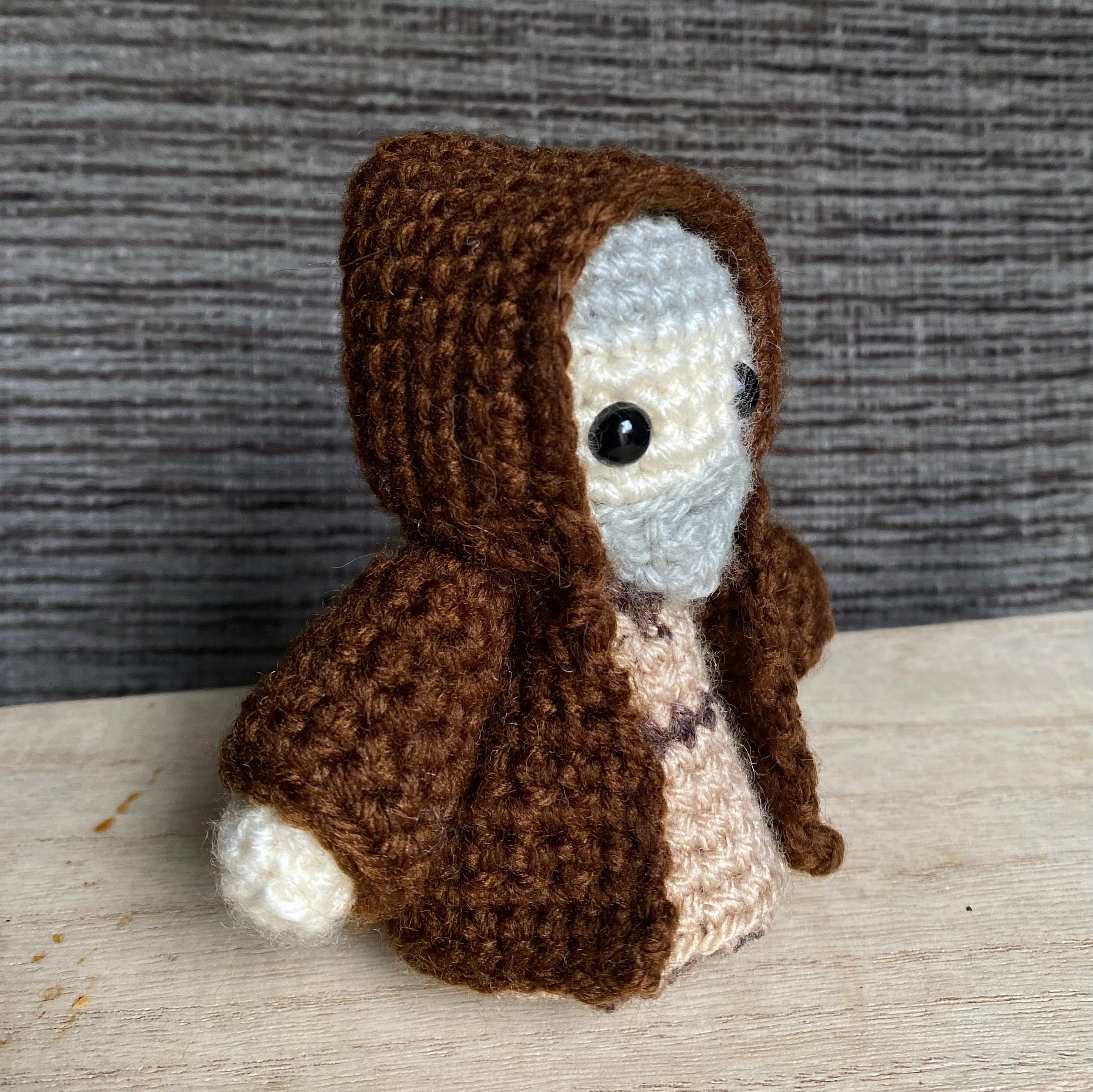 Obi-wan Kenobi Mini Amigurumi Crochet Figure - Etsy