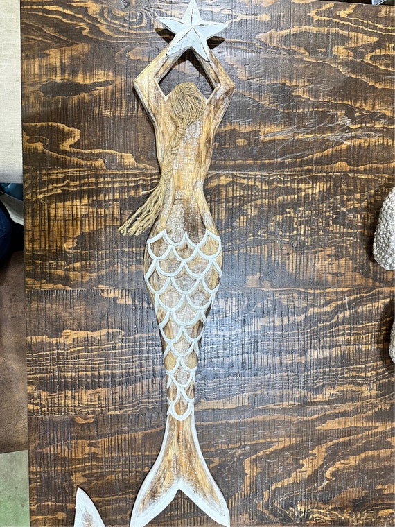 Wooden Mermaid