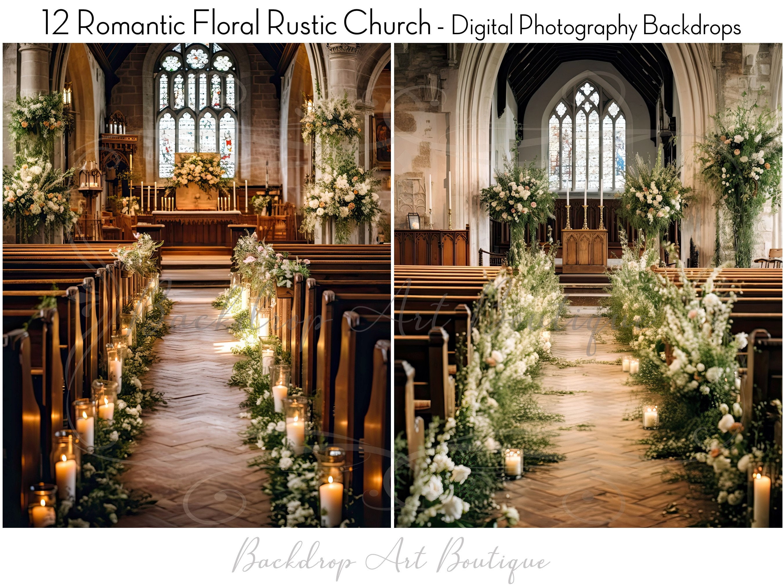 12 Country Church, Timeless Romance and Floral Beauty: Wedding ...