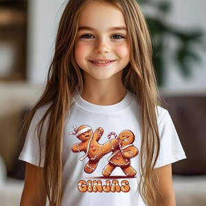 GINJAS. Gingerbread Ninjas. Karate. Sparing, Christmas Shirt - Etsy