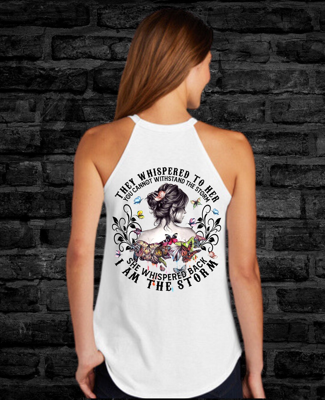 I Am the Storm - Rocker Tank Top-district. Affirmations, Lifting ...