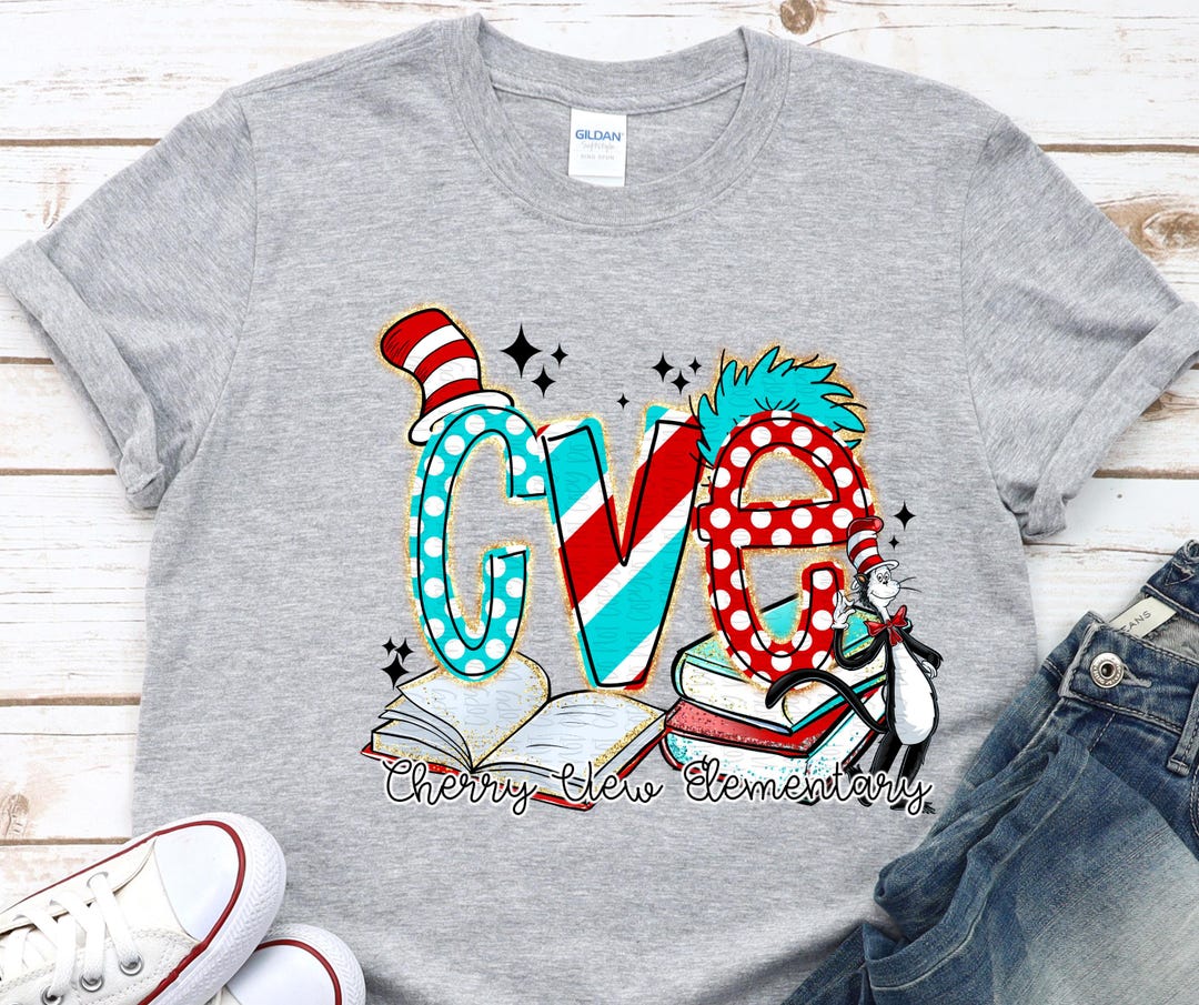 Cherry View Elementary School Spirit Shirt — CVE Youth & Adult Tee - Etsy
