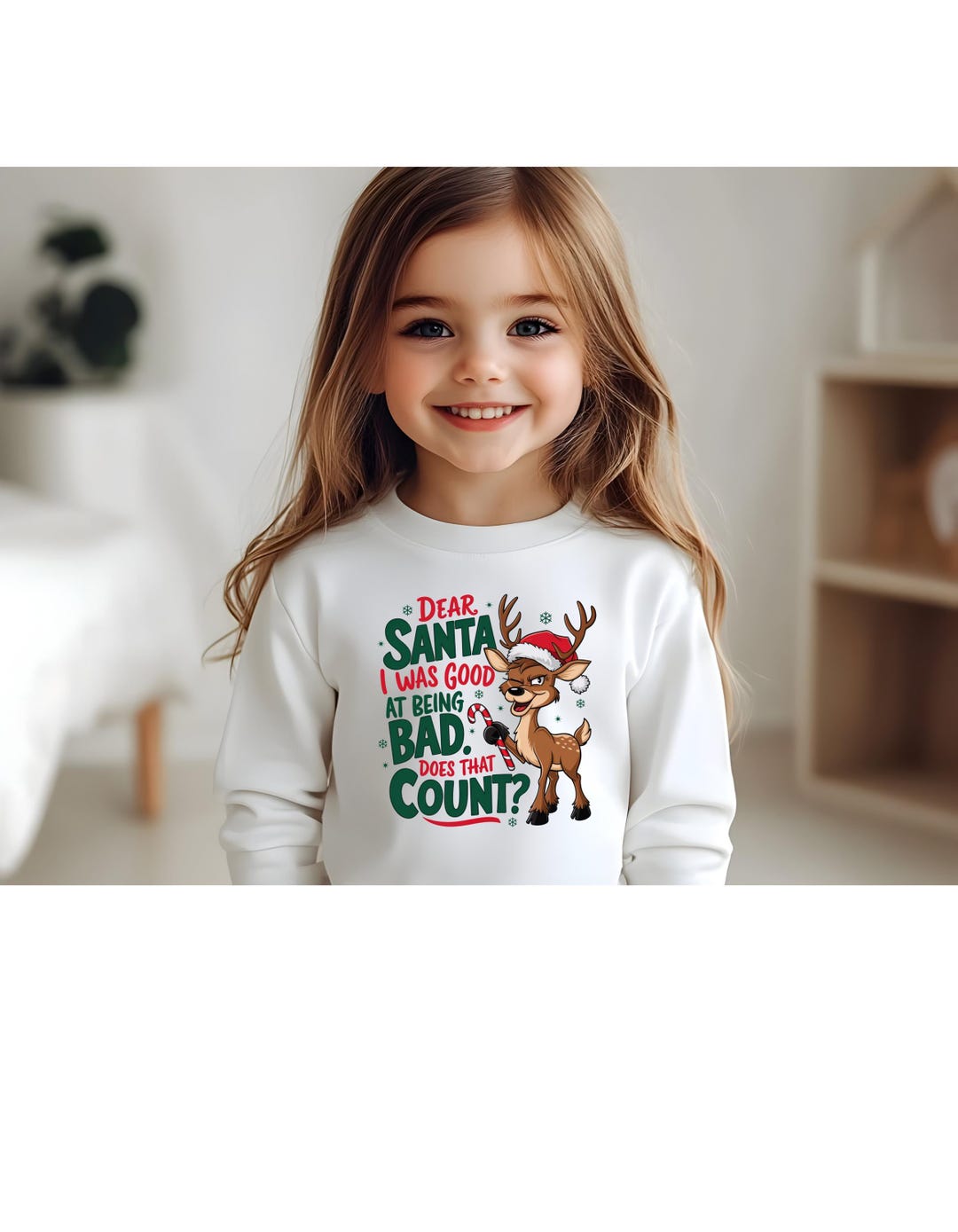 DEAR SANTA I Was so Good at Being Bad, Does That Count? - Etsy