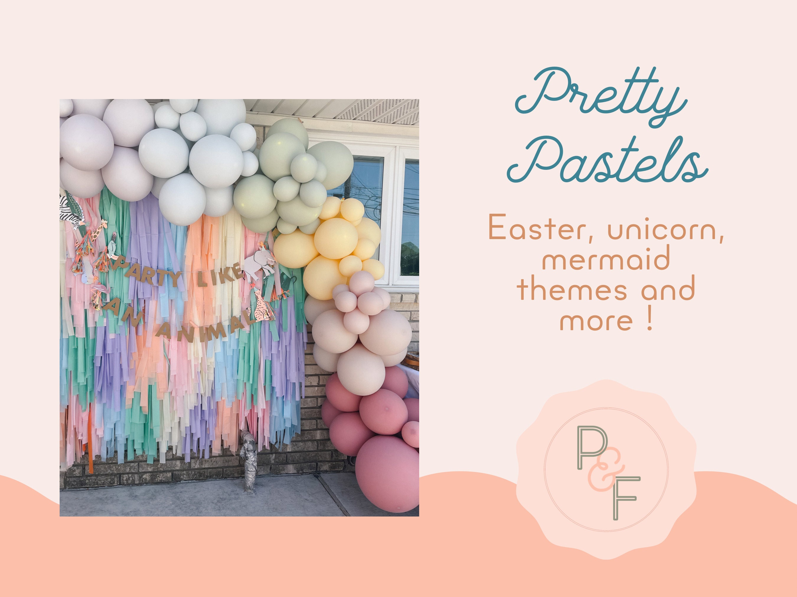 Pastel Fringe Photo Backdrop - Etsy