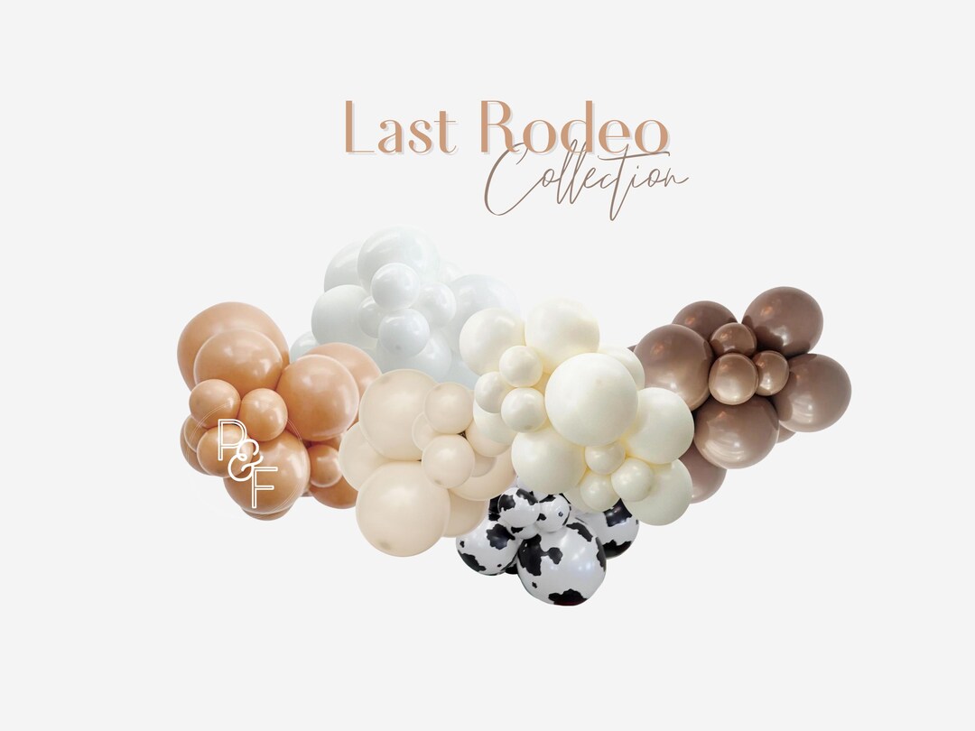 DIY Balloon Garland | Last Rodeo Collection - Etsy