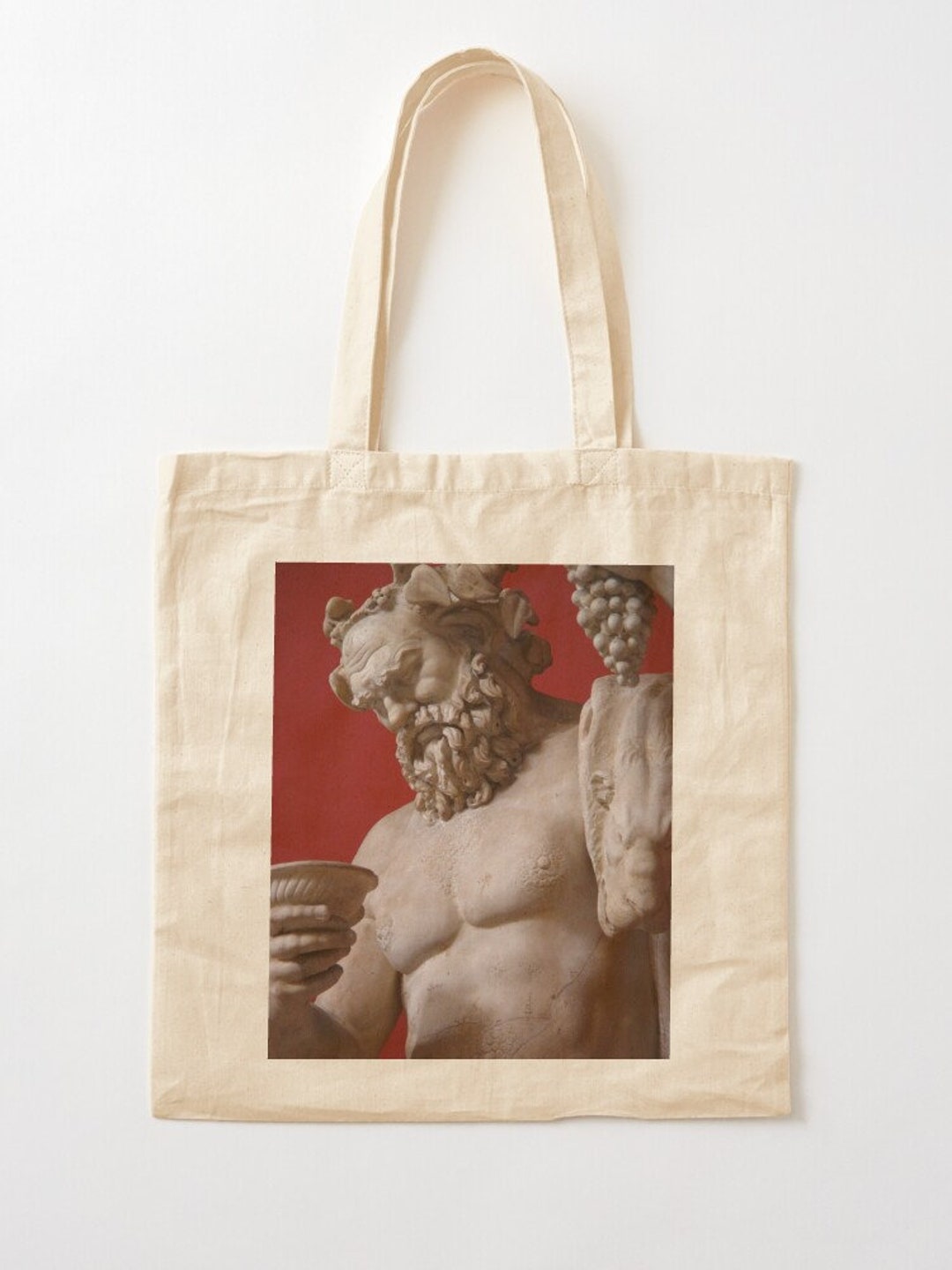 Statue of Dionysus, Canvas Tote Bag, Shopping Bag, Cotton Bag Eco ...