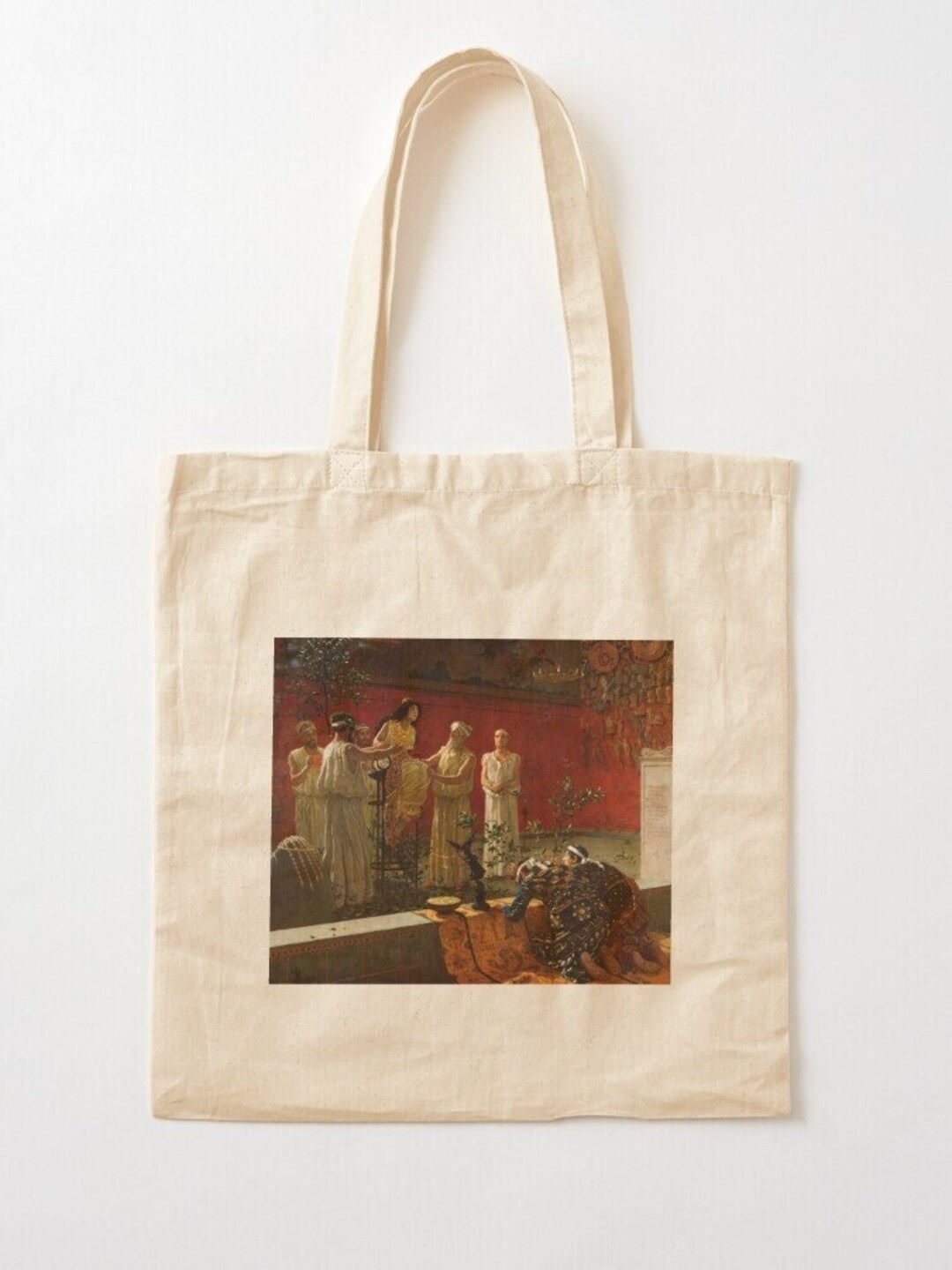 Canvas Tote Bag, the Oracle of Delphi, Shopping Bag, Cotton Bag, Eco ...