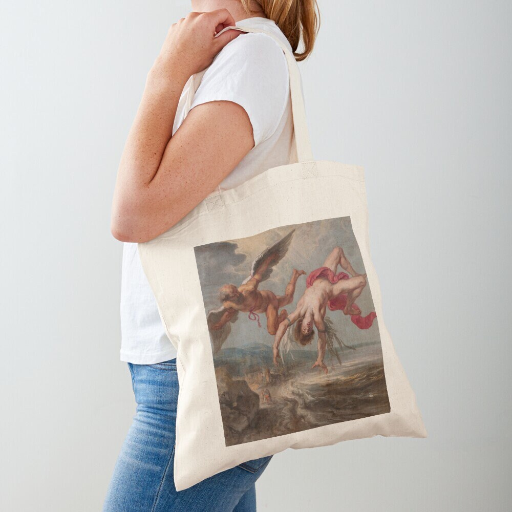 Icarus and Daedalus, Canvas Tote Bag, Shopping Bag, 100% Cotton Bag Eco ...