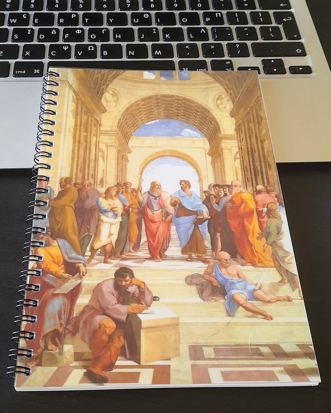 Spiral A5 Notebook the School of Athens by Raphael Ancient - Etsy