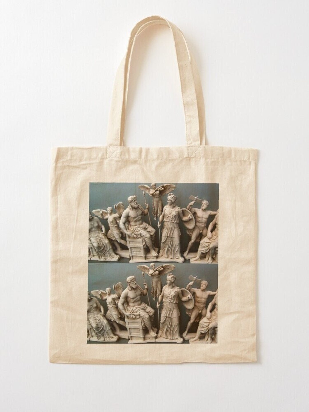 Pediment of the Parthenon, Museum of Acropolis, Canvas Tote Bag ...