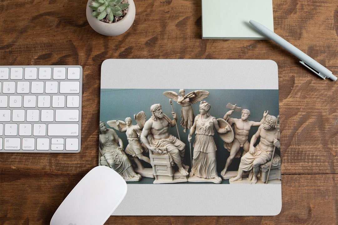 Mousepad, Pediment of the Parthenon, Ergonomic Mousepad, Cute Desk ...