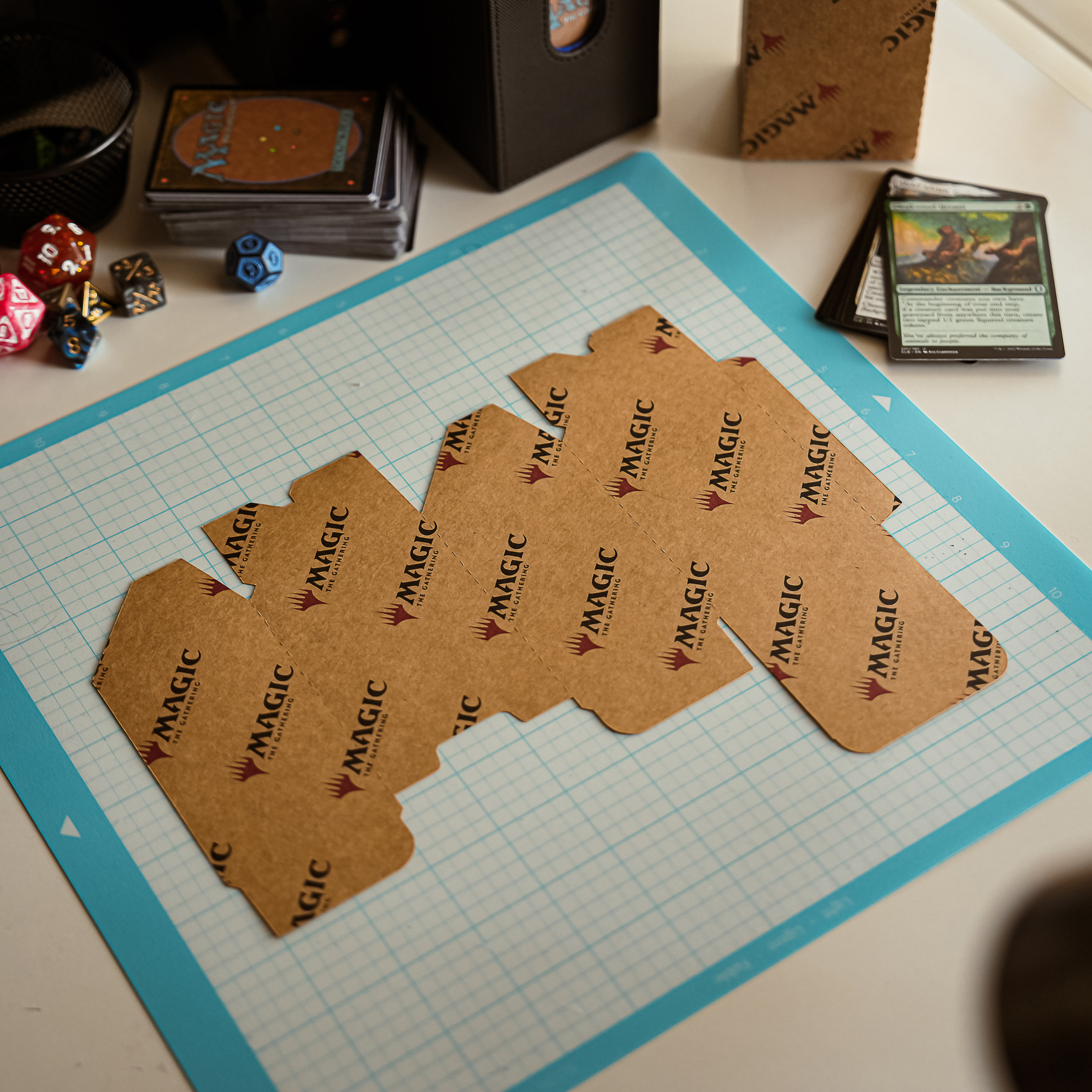 Printable MTG Commander Deck Box, Cricut SVG Template, Silhouette File ...