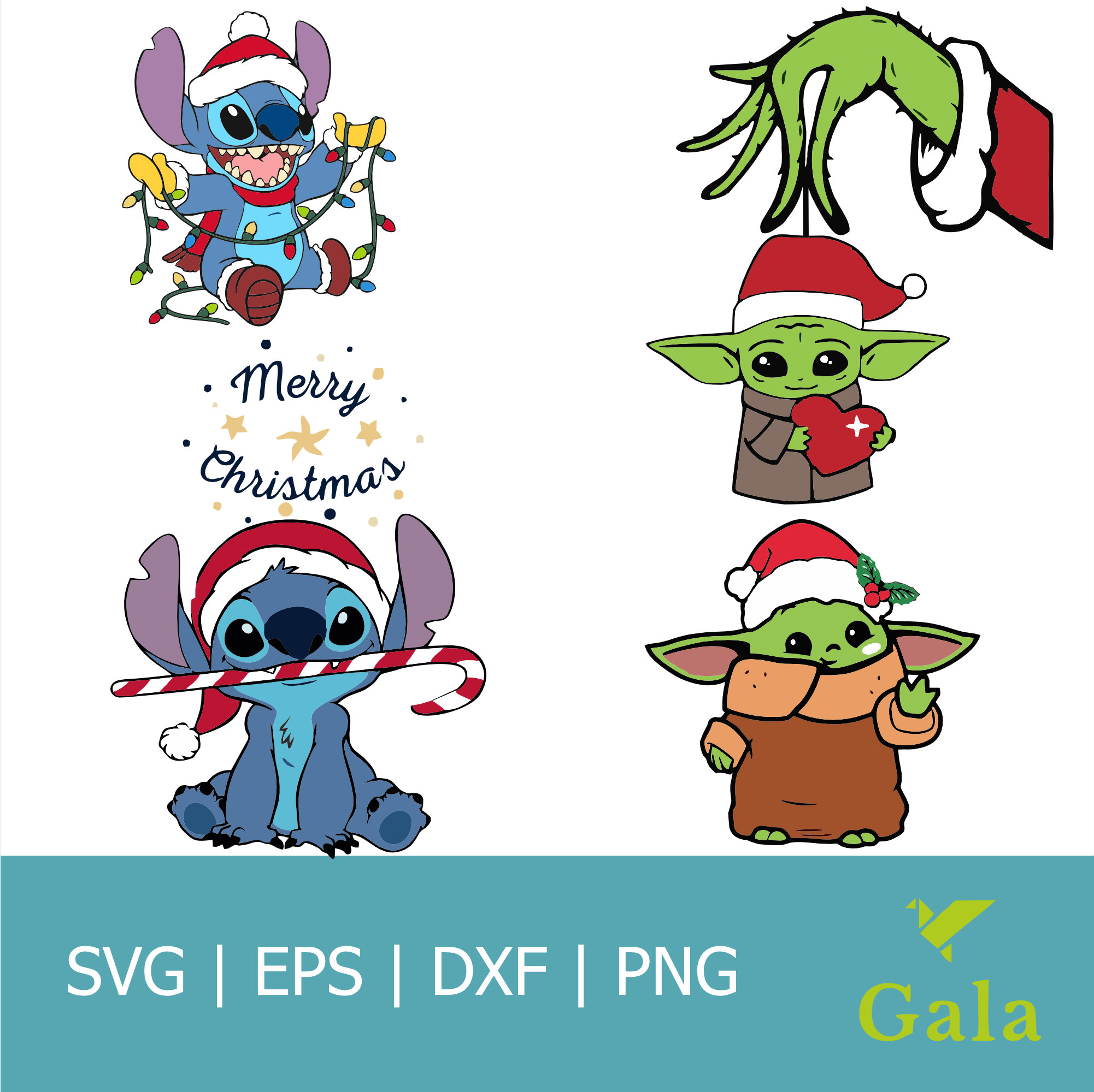 Stitc SVG Baby Yota Svg Christmas Svg High Quality Layered Files Svg ...