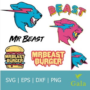 Mr Beast Logo Png - Etsy