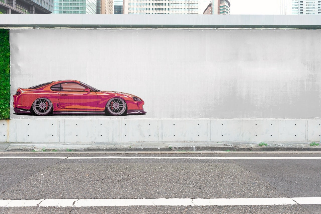 Supra SVG JDM Car PNG Drift King Svgvector Pack Vector Pack Pro Supra ...