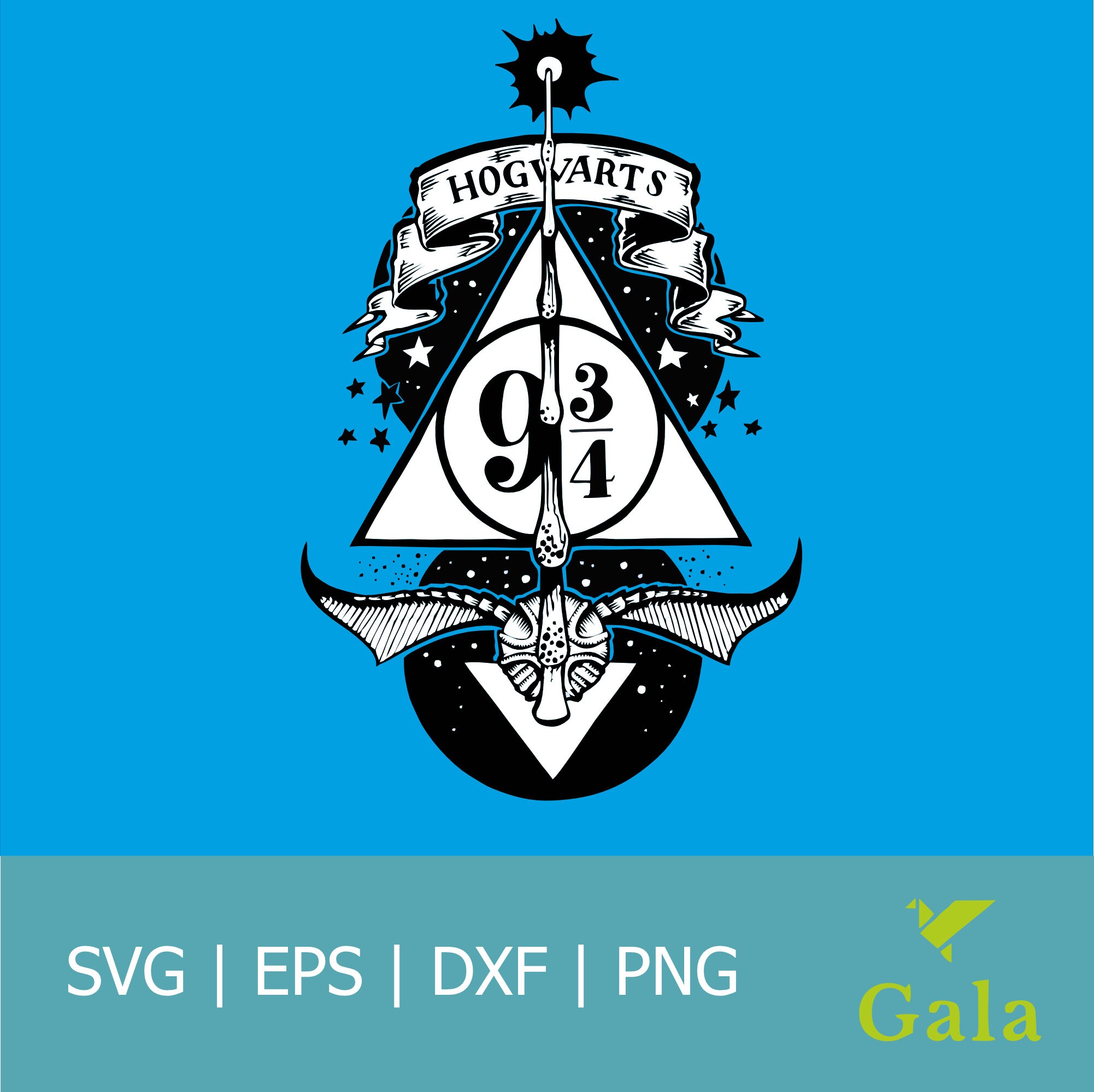 Magic Wand SVG | HP Svg | Witch and Wizard Svg | Magic Wand Symbol Svg ...